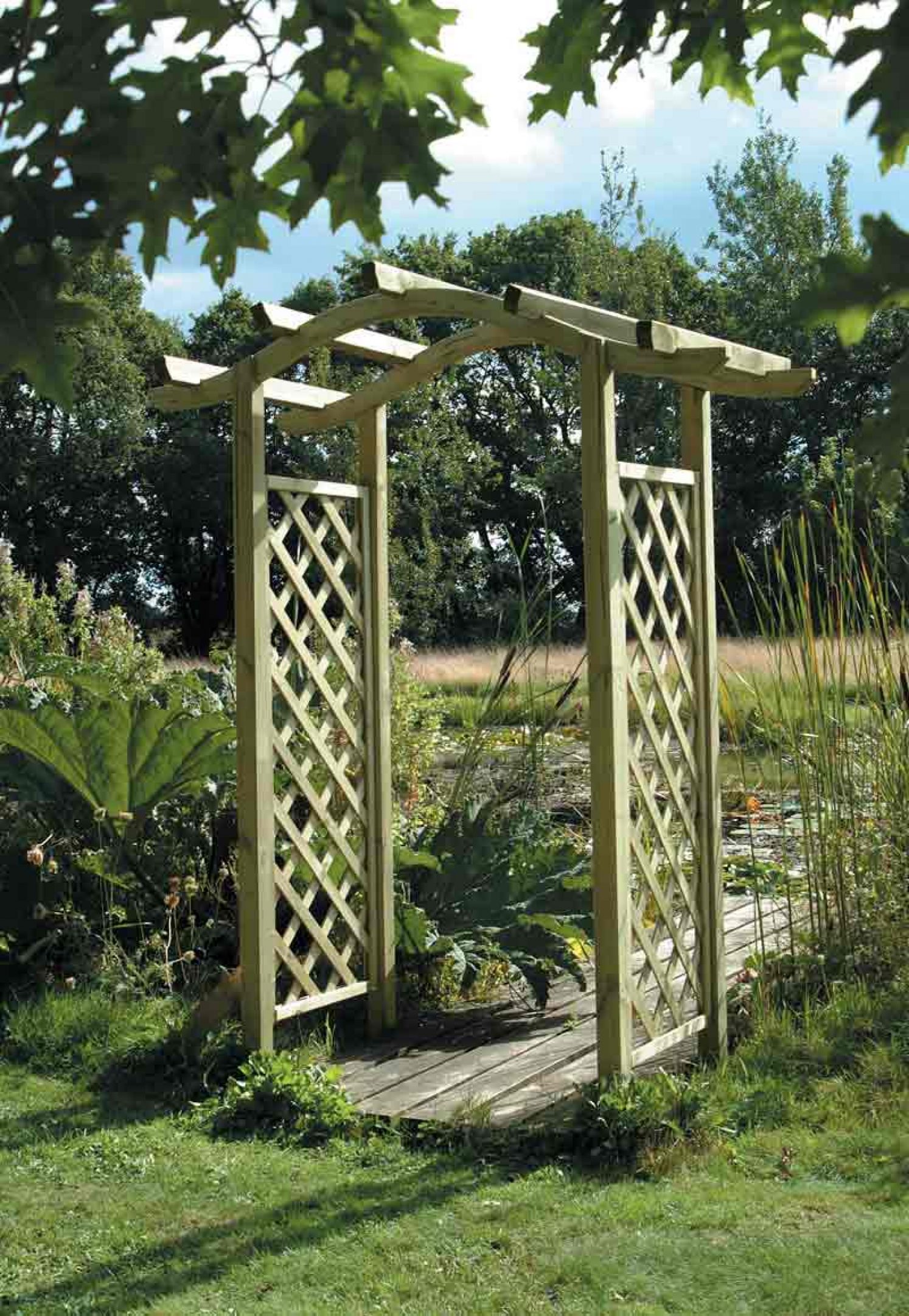 Elite Omega Top Arch - Arbours and Arches | Garden | Ashford Kent