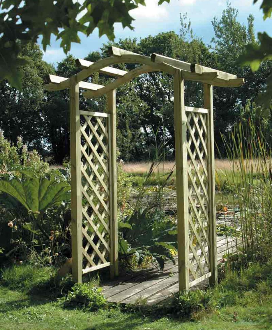 Garden Products | Decking, Arbours, Arches & Pergolas - FSF Fencing ...