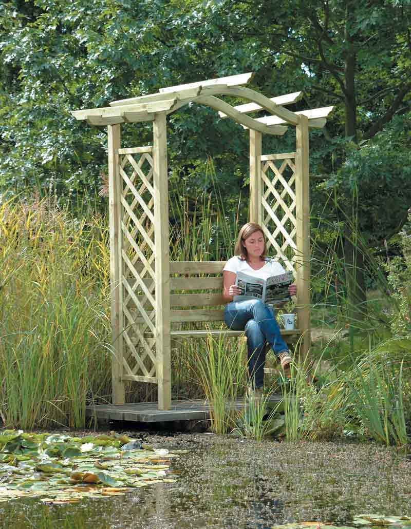 Omega-Top-Arch-with-Seat-OTAS1 - FSF Fencing Supplies Shop