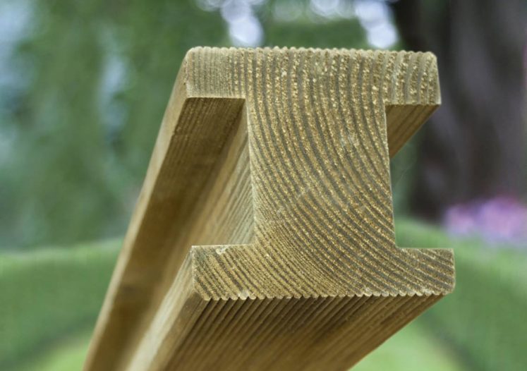 Planed & Ribbed Pine Posts | Timber Posts | Timber Fencing | Ashford Kent