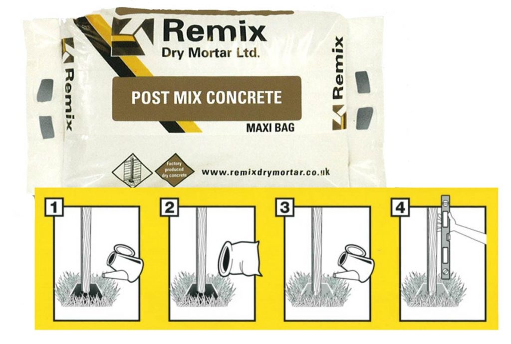 Fencing Aggregate Supplies | Post Mix, Cement Mix & Ballast