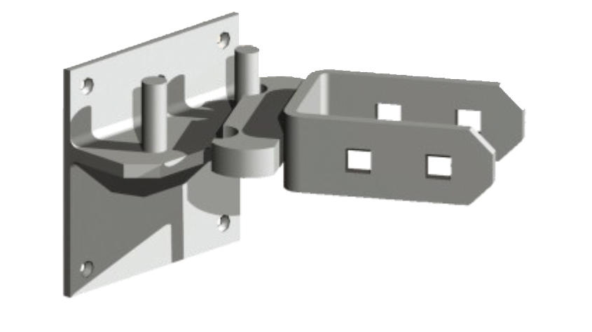 Rising Hinge Double Strap Bands - Fittings | Ironmongery | Ashford Kent
