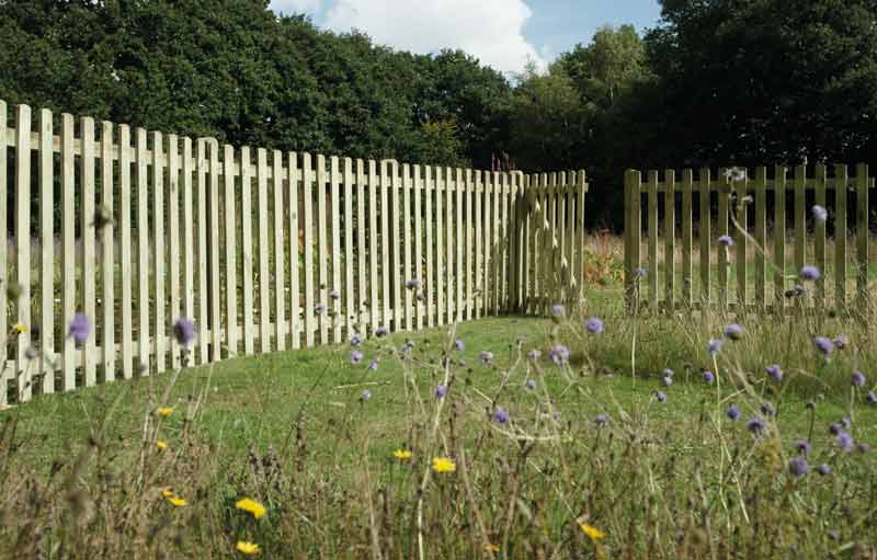 Round top Picket | Timber Panel | Garden Fencing | Ashford Kent