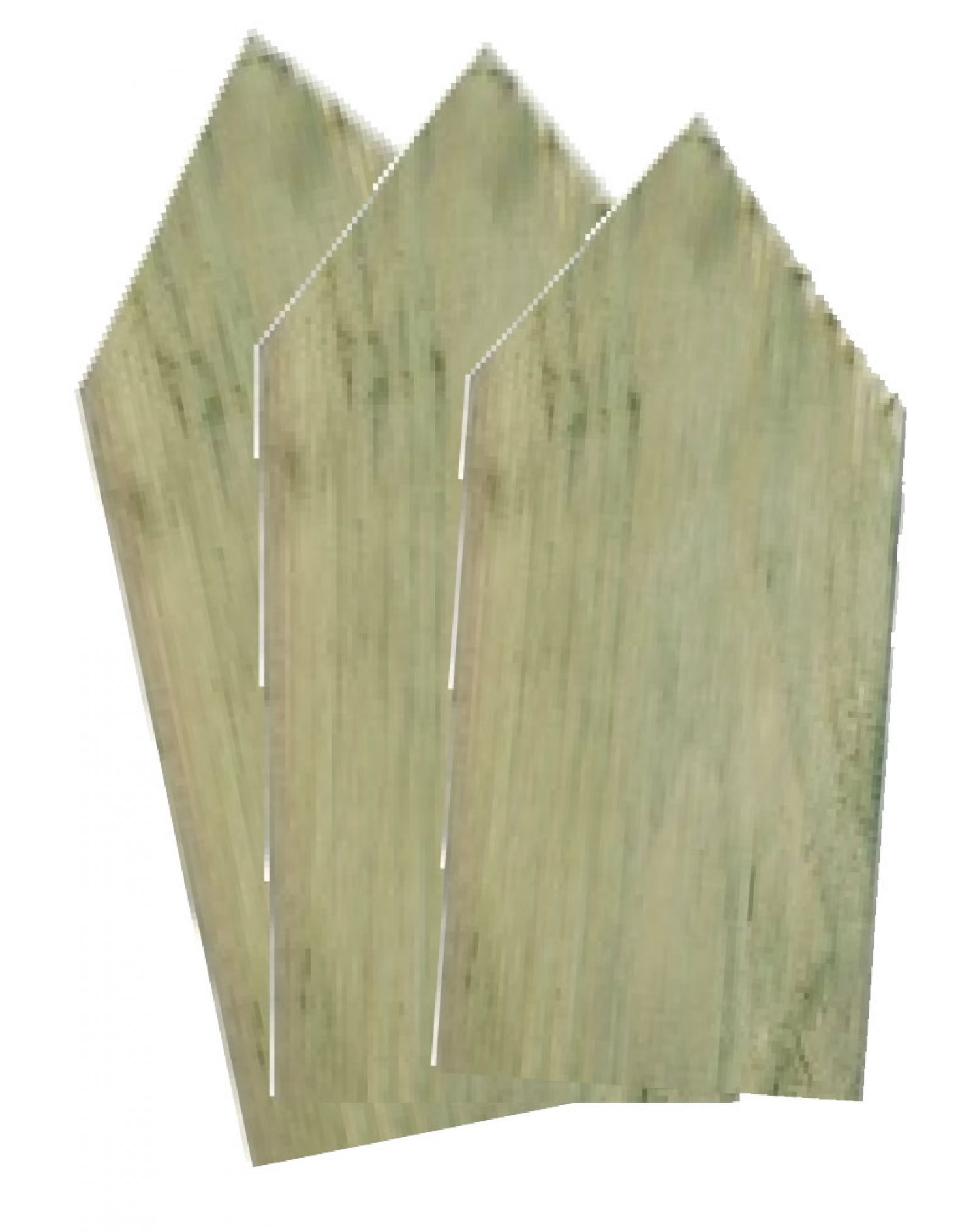 Round Top Picket Pales | Timber Fencing | Ashford Kent