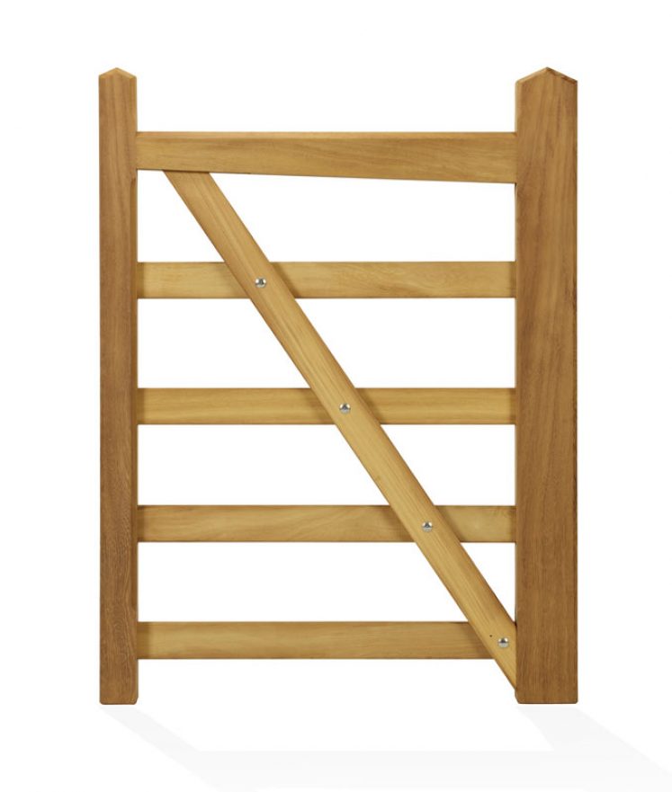 Cleft Chestnut 4 Bar Gate - Gates | Chestnut Fencing | Four Seasons Fencing