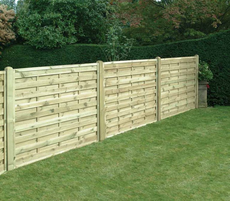 Square Horizontal | Timber Panel | Garden Fencing | Ashford Kent