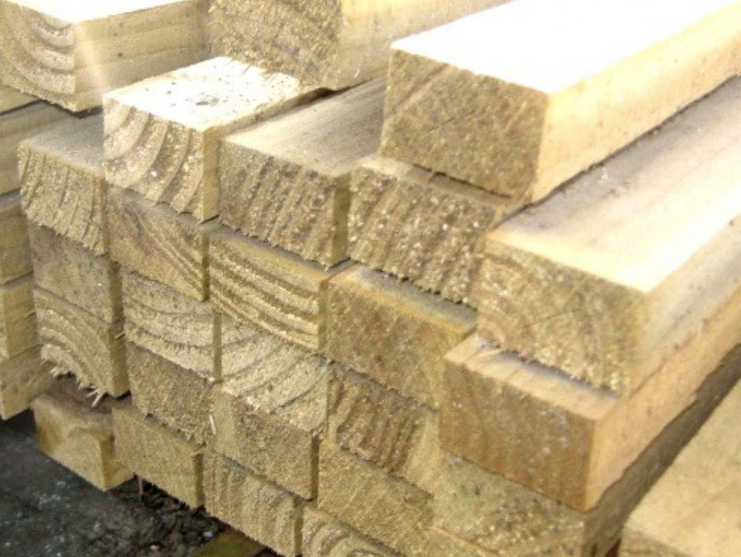 Timber Fence Posts | Timber Posts | Timber Fencing | Ashford Kent