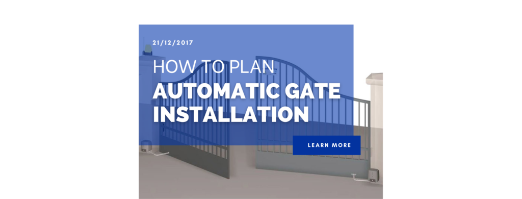 blog how to plan automatic gate installation - FSF Fencing Supplies Shop