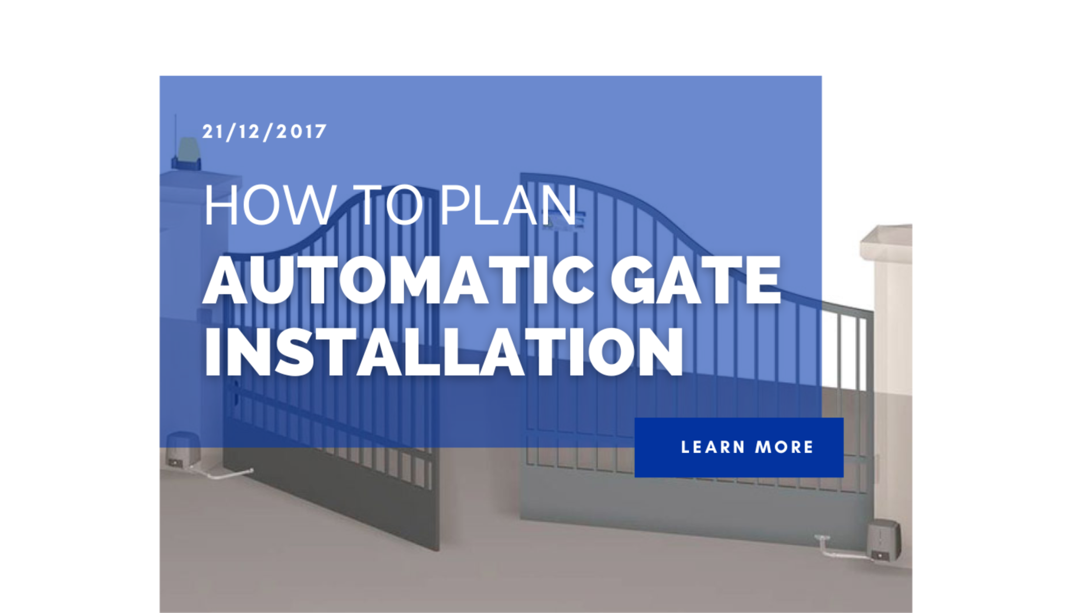 How to Plan Automatic Gate Installation | FSF Fencing Supplies