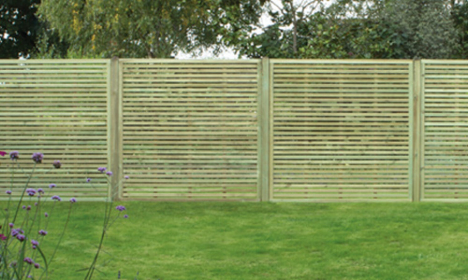 Square Horizontal | Timber Panel | Garden Fencing | Ashford Kent