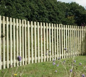 Round Top Picket | Timber Panel | Garden Fencing | Ashford Kent