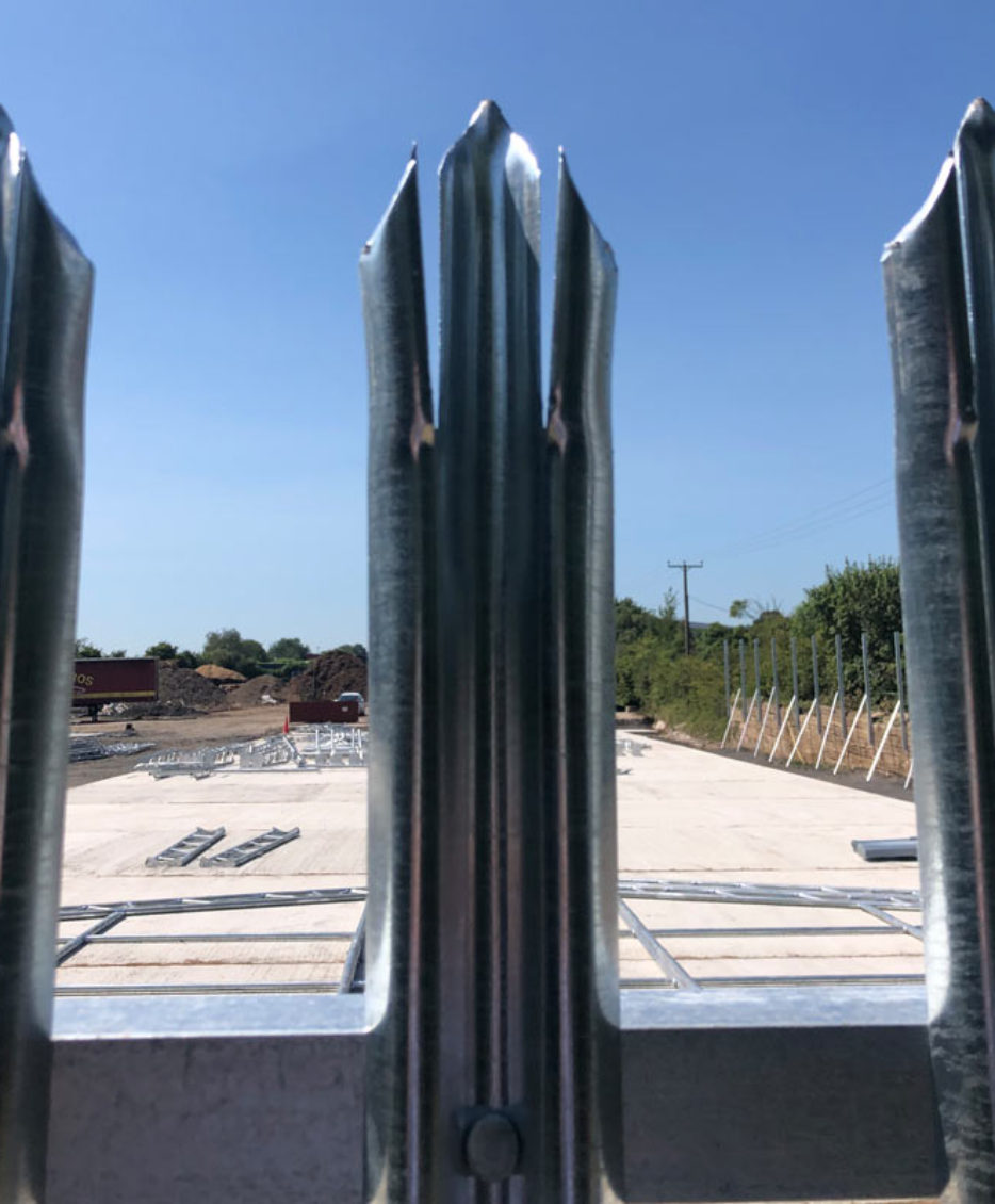 Steel Palisade Fencing in Ashford Kent | High Security Fencing
