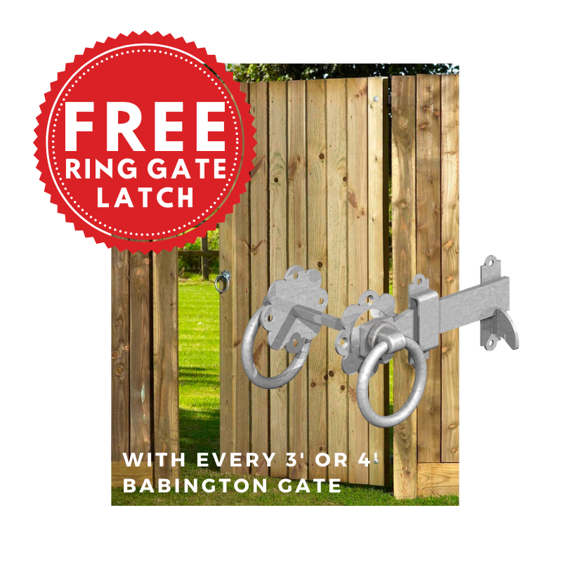 Babington Gate & Ring Gate Latch - FSF Fencing Supplies Shop