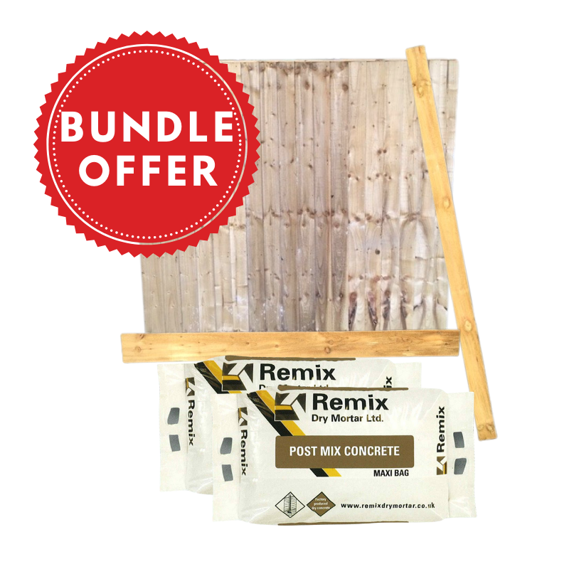 FE Panel & Timber Bundle - FSF Fencing Supplies Shop