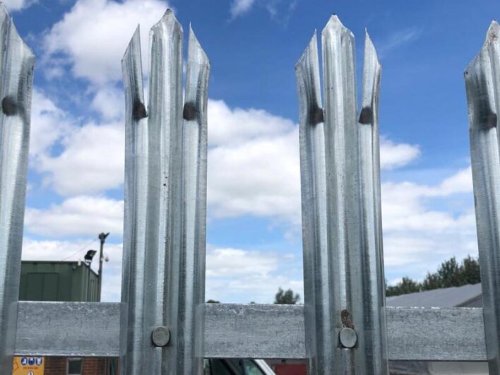 Steel Palisade Gates in Ashford Kent | High Security Fencing