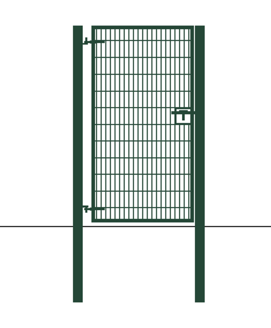 Welded Mesh Gates - Buy Online | Single & Double Leaf Gates