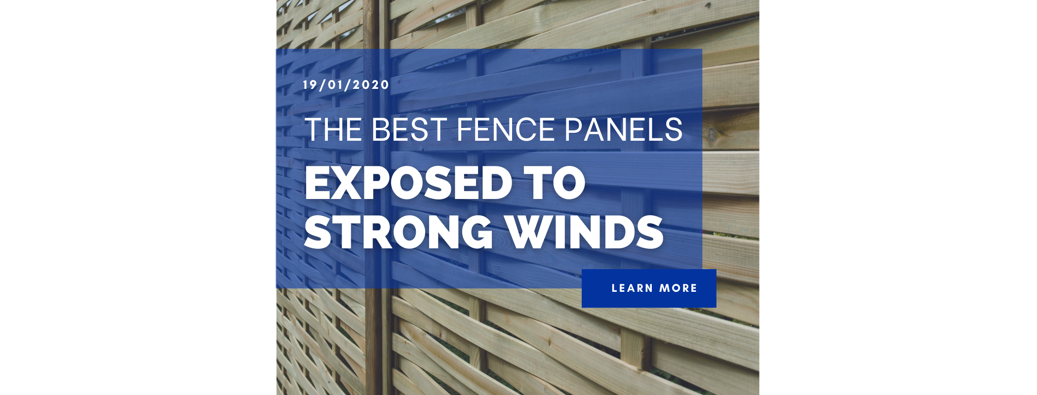 Best Fence Panels Exposed To Strong Winds - Blog | FSF Fencing Supplies