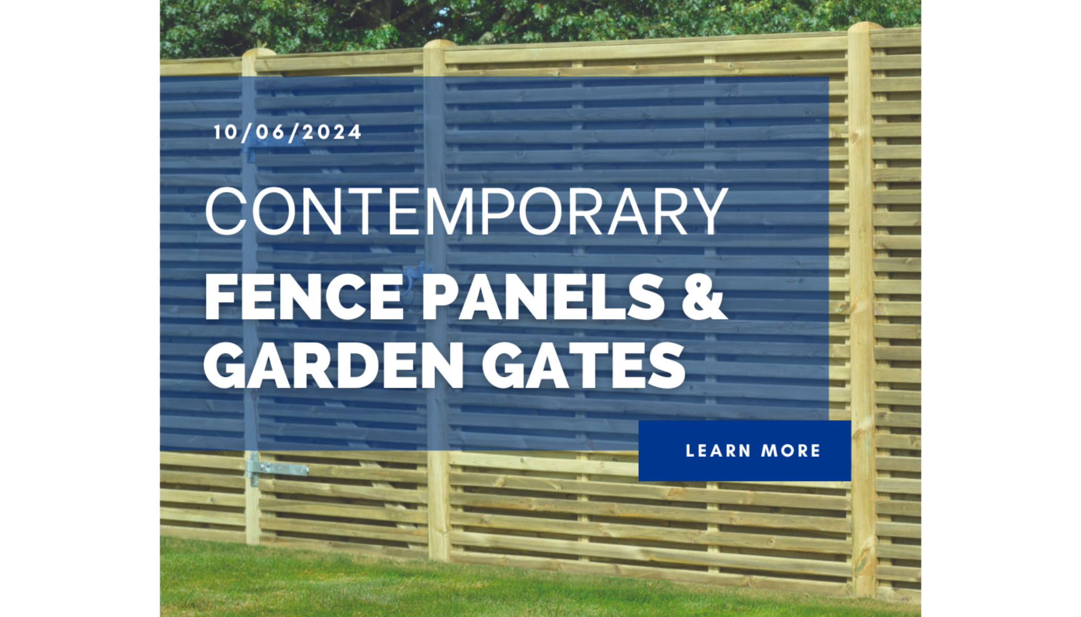 Contemporary Fence Panels & Garden Gates | Fencing | Kent