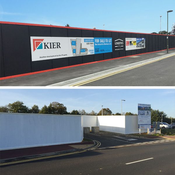 Site Hoarding Installation in Kent | Four Seasons Fencing